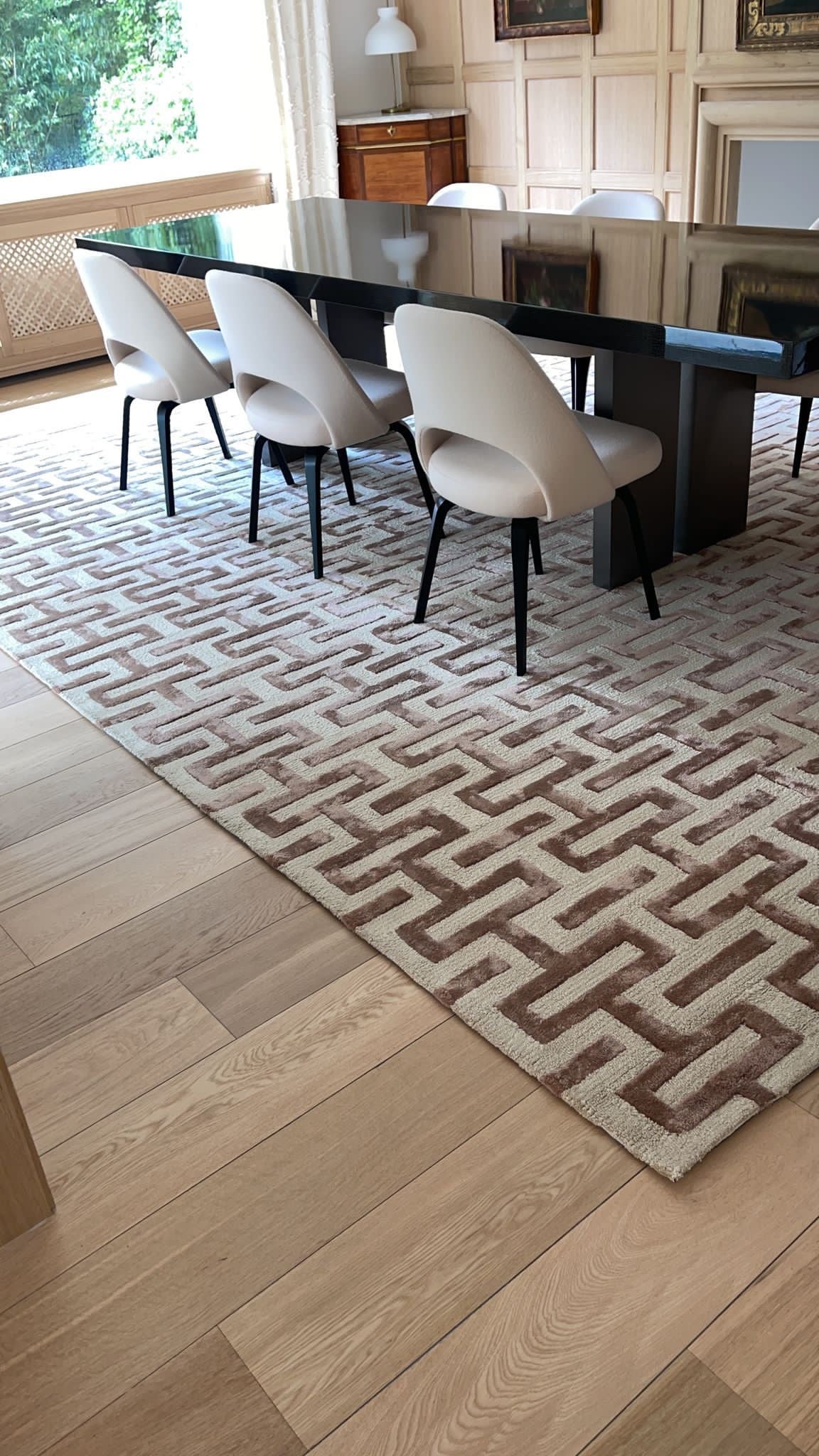 MOONLIGHT WALK- Designer & graphic rug – Sibylle De Tavernost